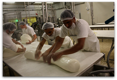 How to Make Provolone Cheese - Auricchio - Italy