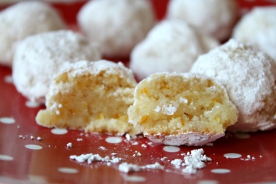 Gluten Free Orange Almond Snowballs - Recipe Girl