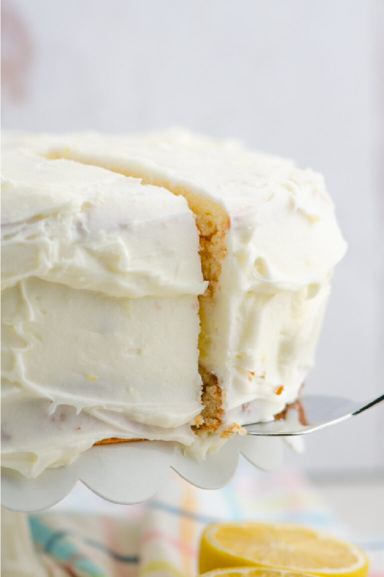 Lemon Cheesecake Cake - Recipe Girl