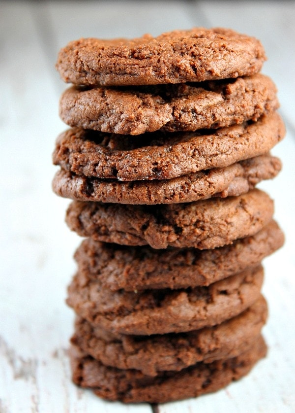 Cocoa Fudge Cookies - Recipe Girl