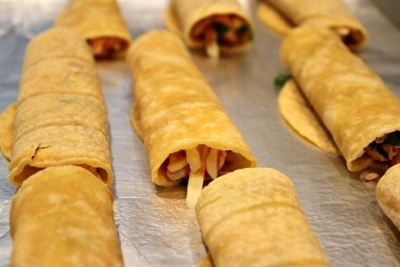 Baked Salmon Taquitos - Recipe Girl