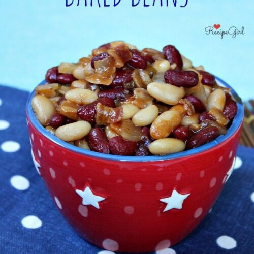 Sweet and Spicy Baked Beans - Recipe Girl