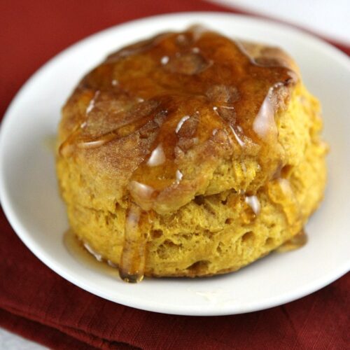 Pumpkin Biscuits - RecipeGirl