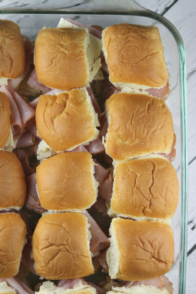 Baked Ham and Cheese Sliders - Recipe Girl