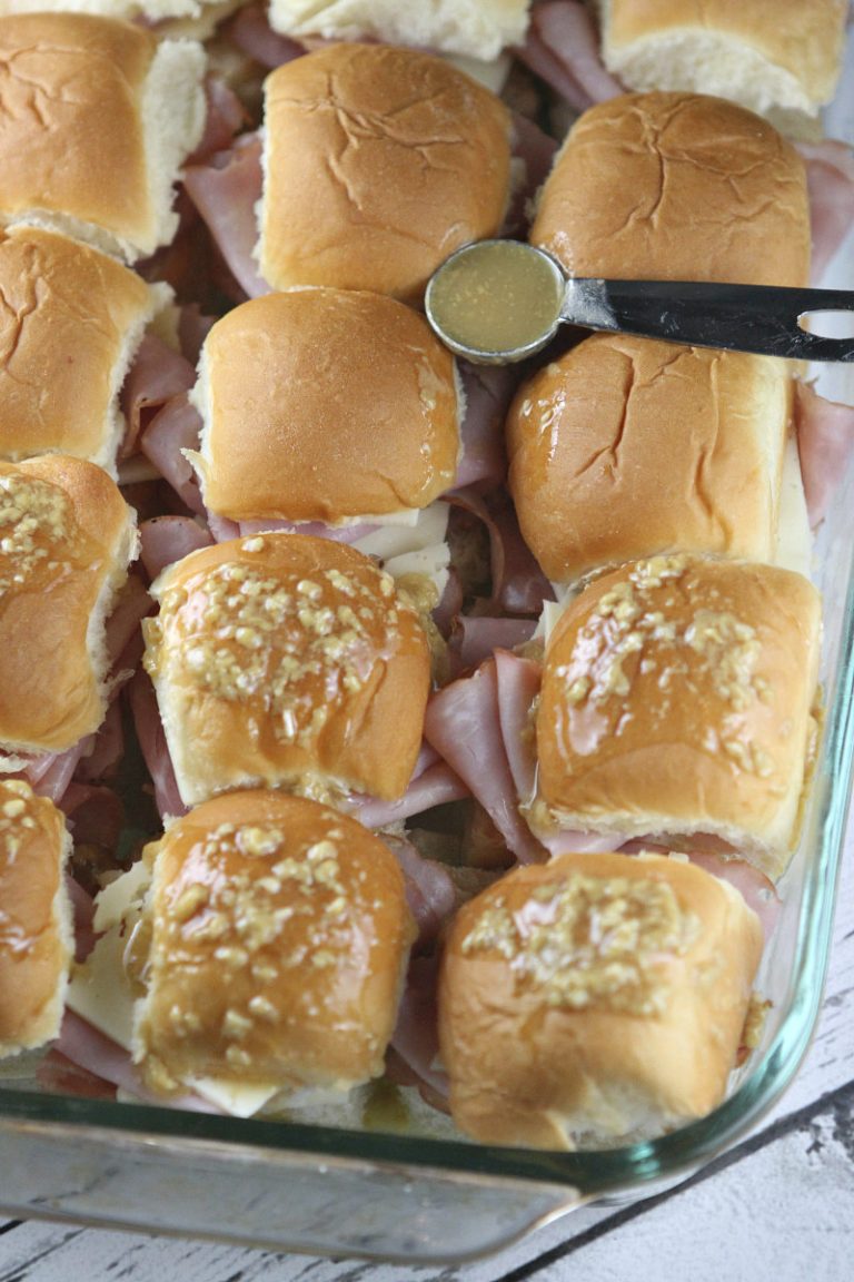 Baked Ham and Cheese Sliders - Recipe Girl
