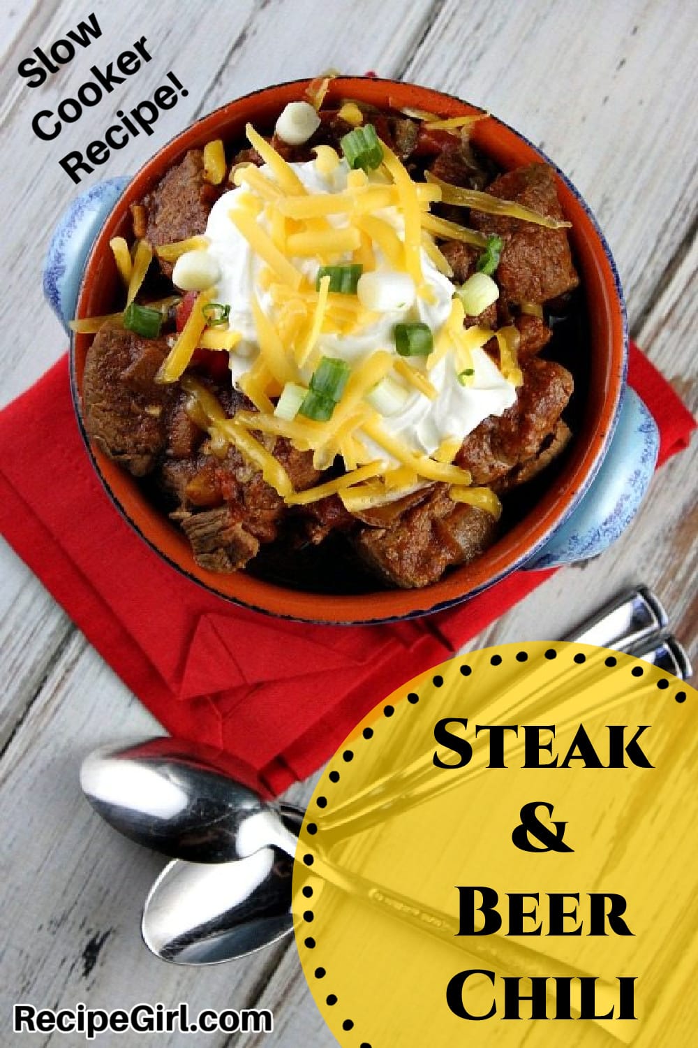 Steak and Beer Chili - Recipe Girl