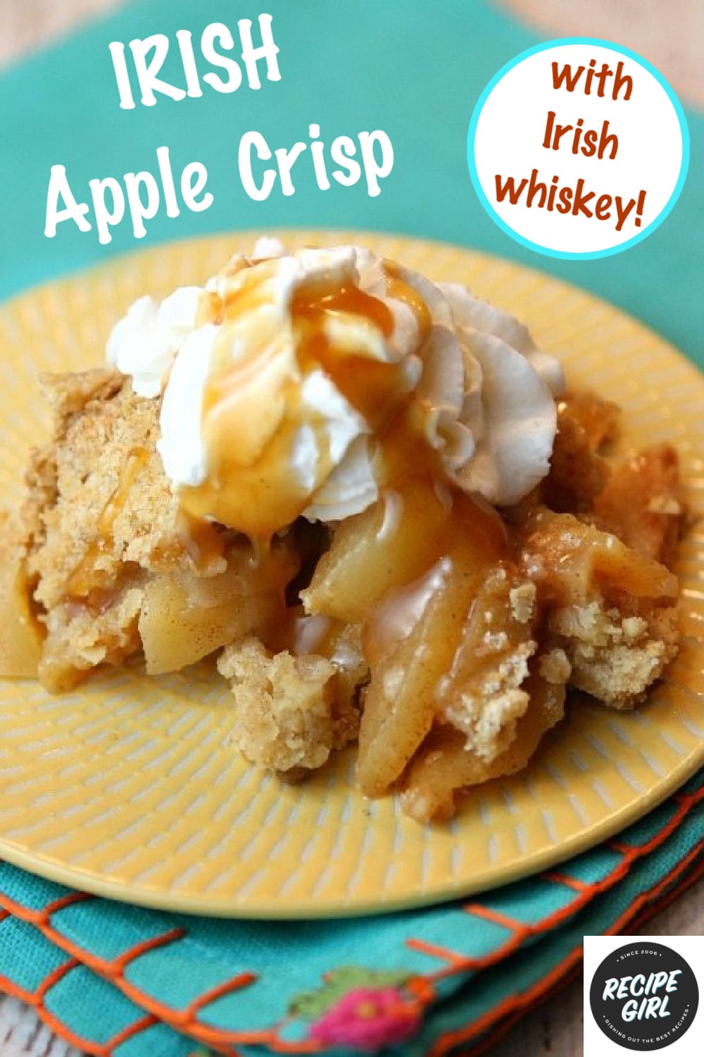 Irish Apple Crisp - RecipeGirl