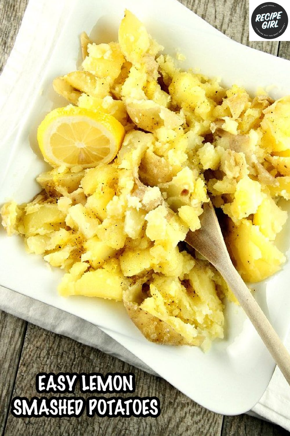 Lemon Smashed Potatoes - Recipe Girl