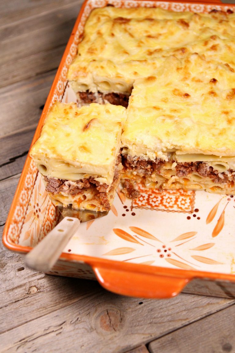 Pastitsio (Greek Lasagna) - Recipe Girl