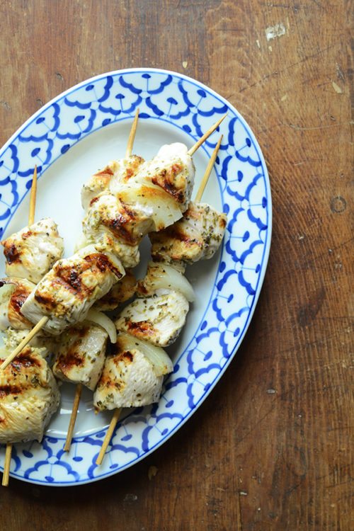 Greek Chicken Kebabs - Recipe Girl