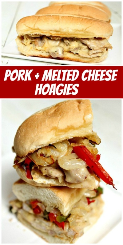 Pork and Melted Cheese Hoagies - Recipe Girl