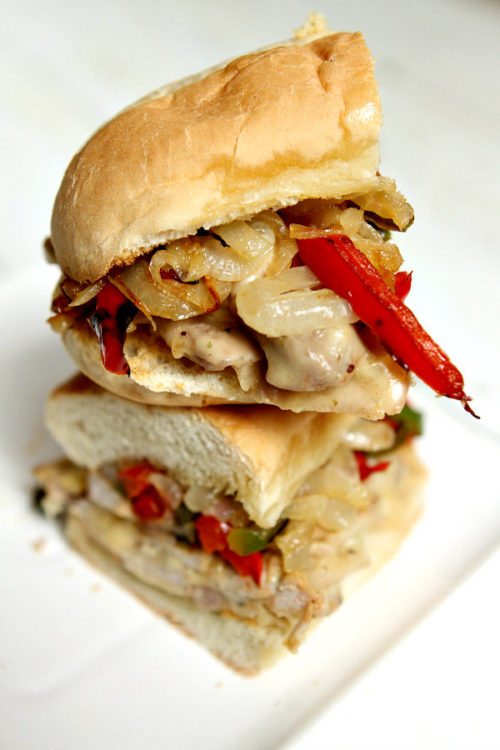 Pork and Melted Cheese Hoagies - Recipe Girl