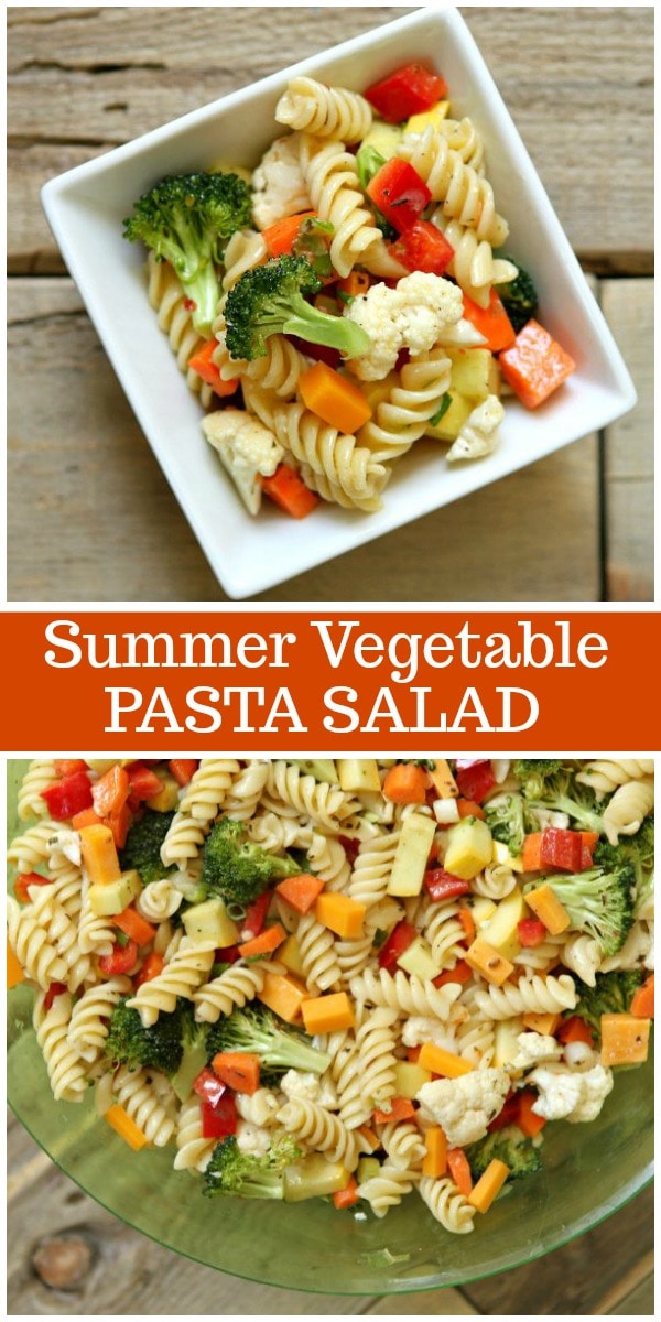 Summer Vegetable Pasta Salad - Recipe Girl