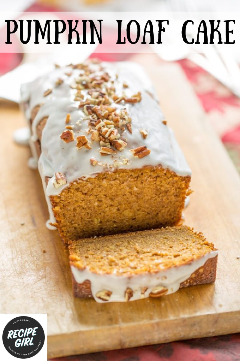 Pumpkin Loaf Cake - Recipe Girl