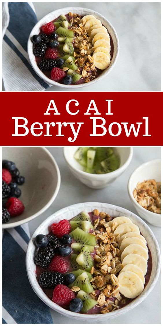 Acai Berry Bowl - Recipe Girl