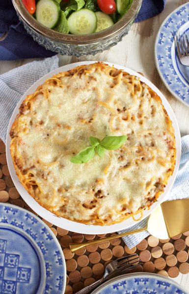 Easy Spaghetti Pie - Recipe Girl