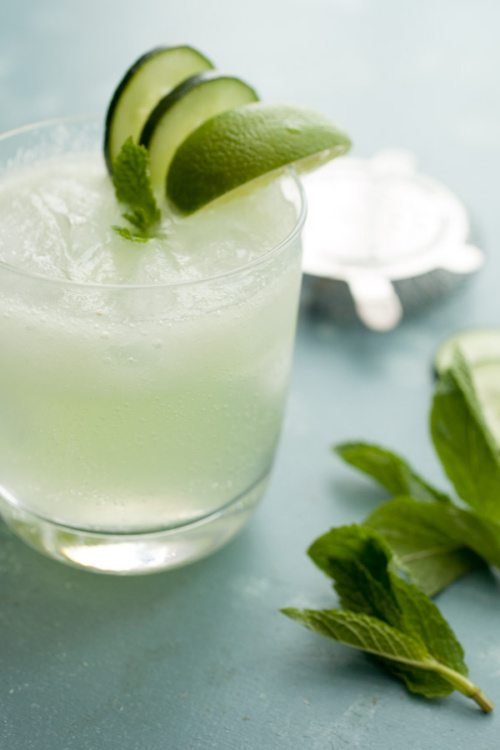 Cucumber Gin Fizz - Recipe Girl