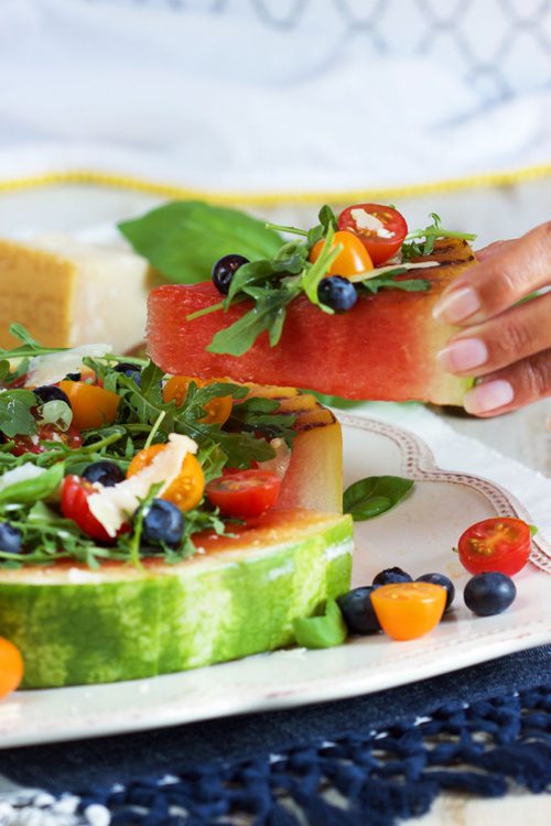 Grilled Watermelon Pizza - Recipe Girl