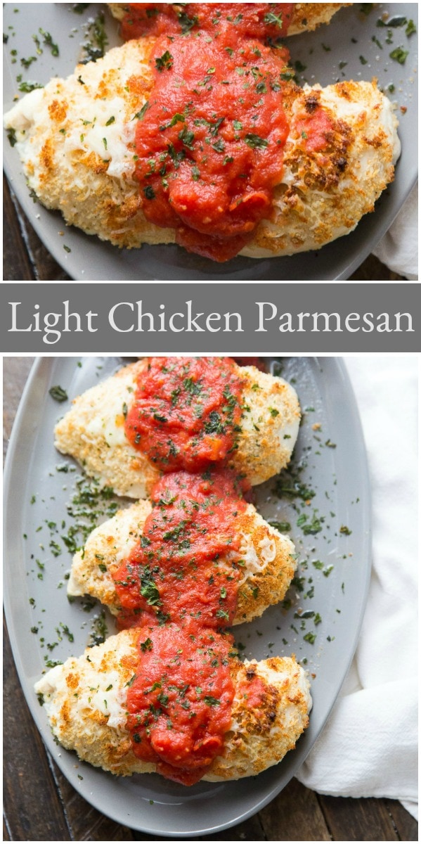 Light Chicken Parmesan - Recipe Girl