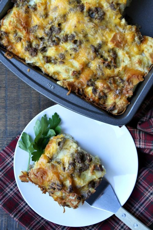 Easy Breakfast Strata - Recipe Girl