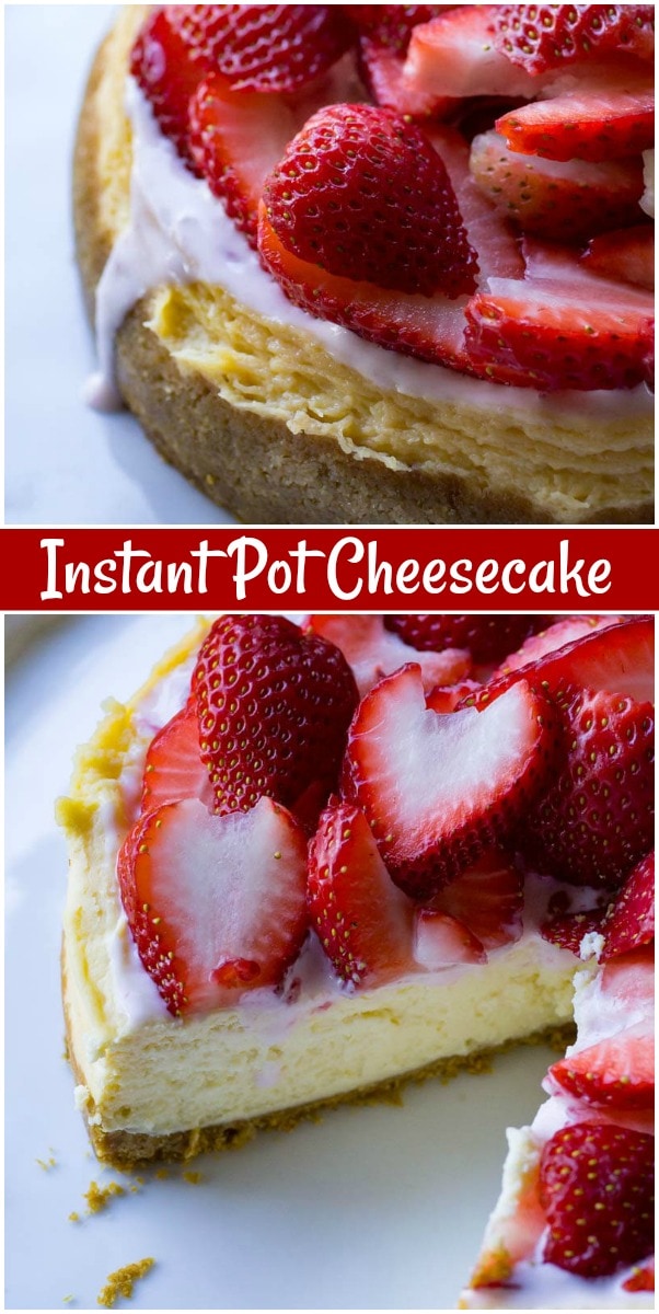 Instant Pot Cheesecake - Recipe Girl