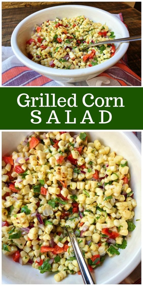 Grilled Corn Salad - Recipe Girl