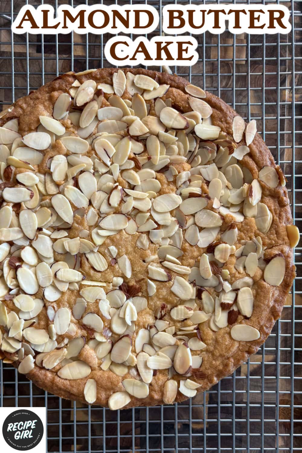 Almond Butter Cake - Recipe Girl