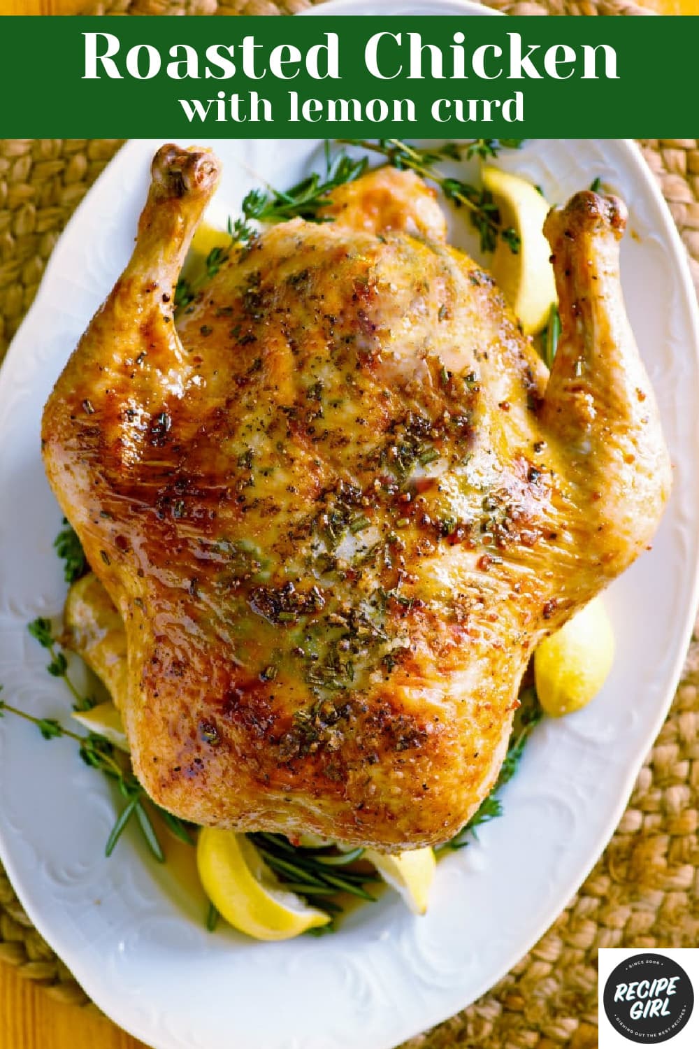 Roasted Chicken with Lemon Curd - Recipe Girl
