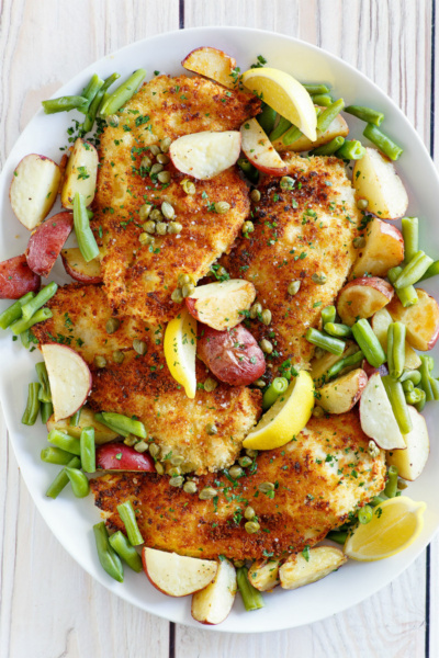 Crispy Chicken Schnitzel - Recipe Girl®
