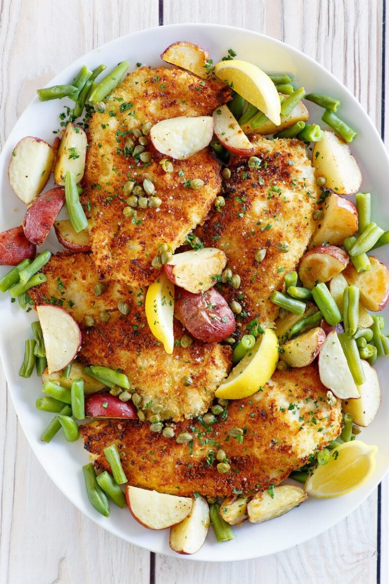 Crispy Chicken Schnitzel - Recipe Girl®