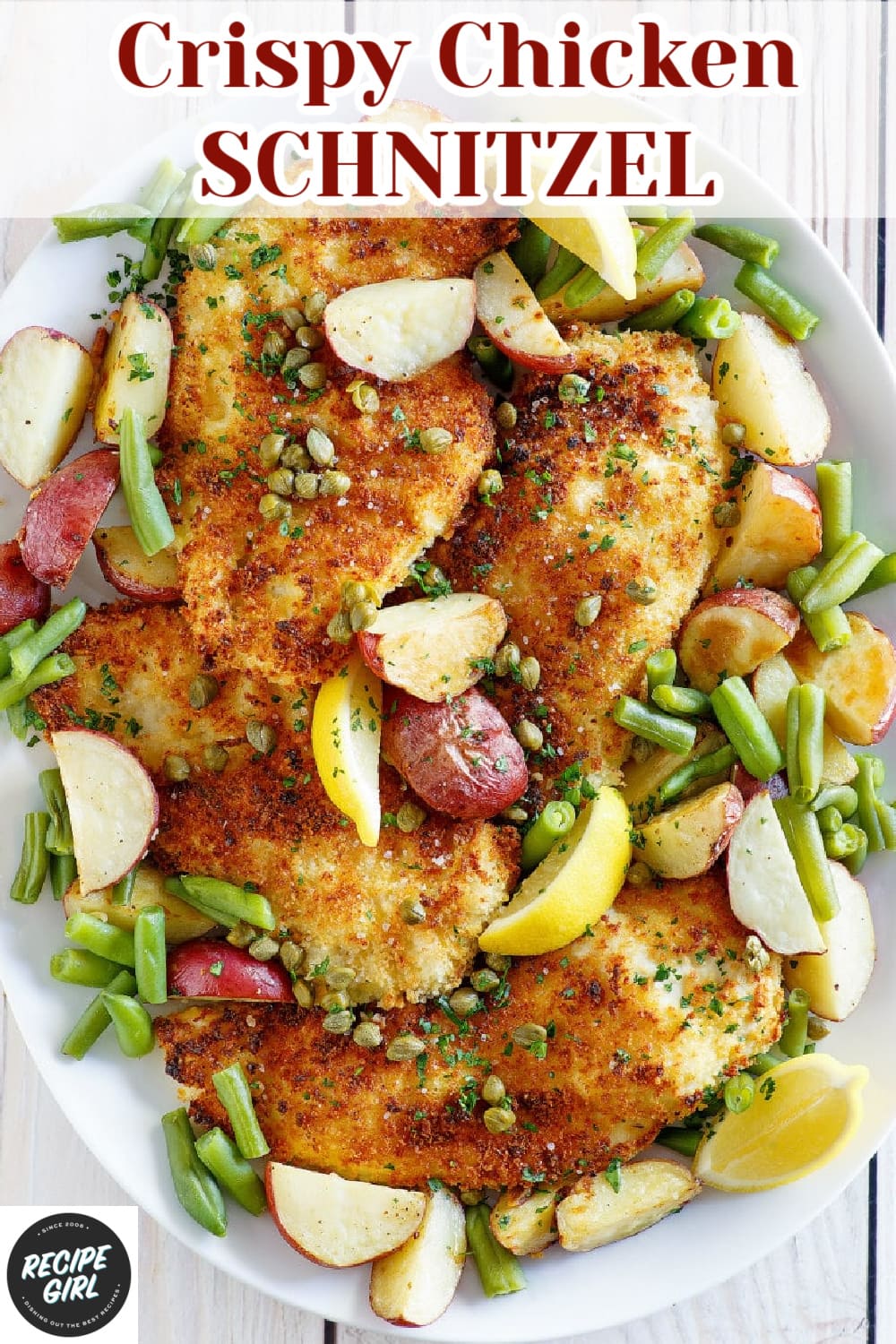 Crispy Chicken Schnitzel - Recipe Girl®