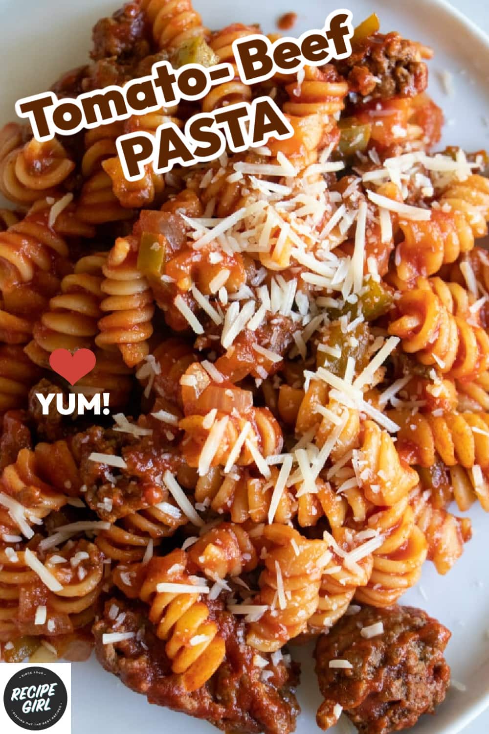 Tomato Beef Pasta - Recipe Girl