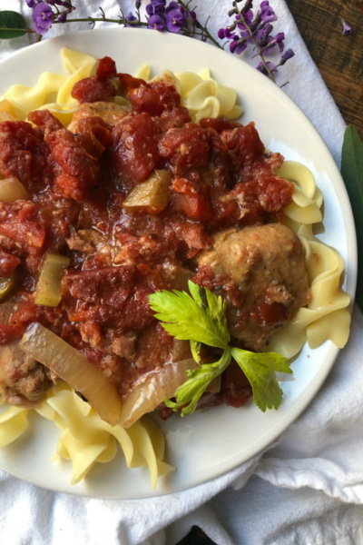 Slow Cooked Swiss Pork - Recipe Girl®