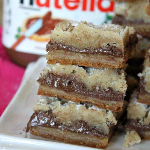 Nutella Shortbread Bars - Recipe Girl®
