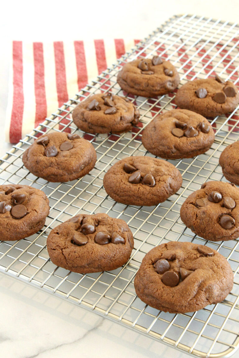 Chocolate Chocolate Chip Pudding Cookies - Recipe Girl®