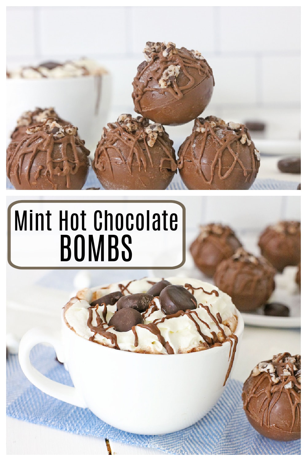 Mint Hot Chocolate Bombs - Recipe Girl®