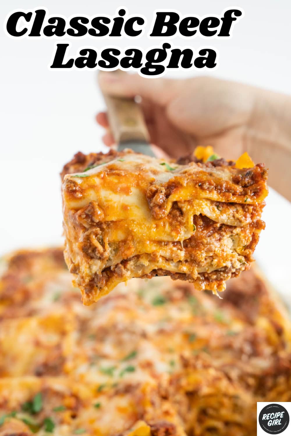 Classic Beef Lasagna - Recipe Girl®