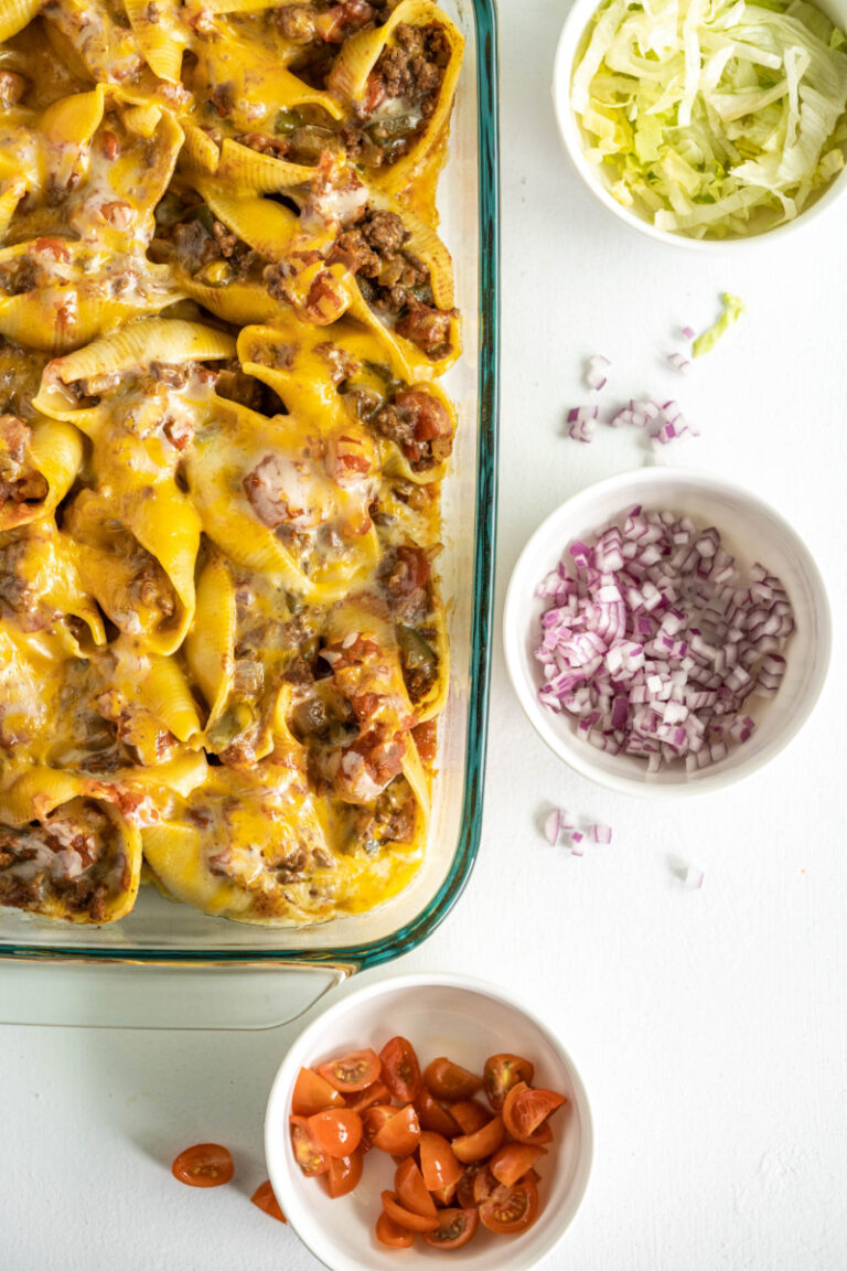 Taco Stuffed Shells - Recipe Girl®
