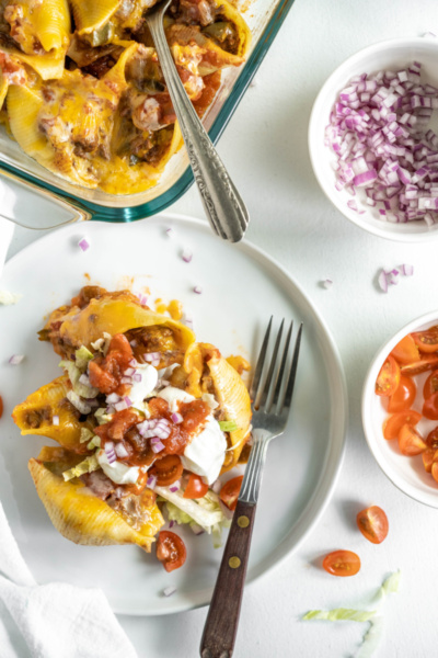 Taco Stuffed Shells - Recipe Girl®