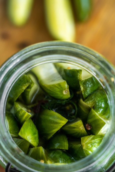 Refrigerator Dill Pickles - Recipe Girl®