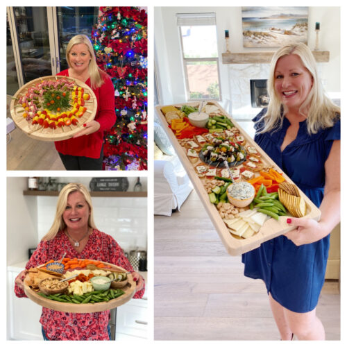 Hummus and Roasted Veggies Board - Recipe Girl®