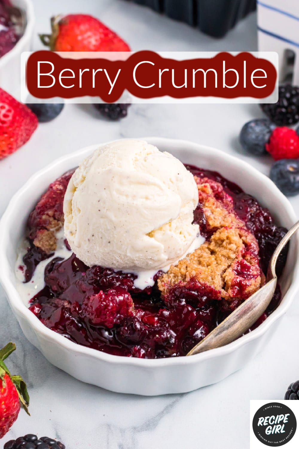 Berry Crumble - Recipe Girl®