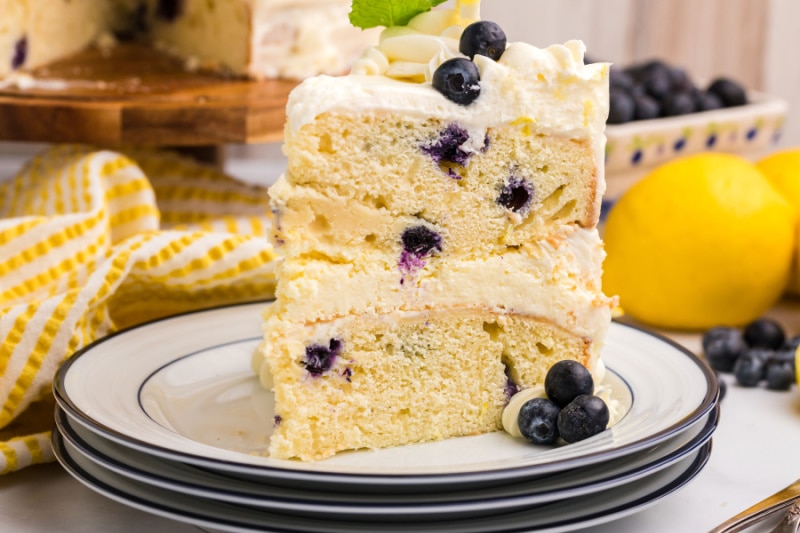 Blueberry Cheesecake Cake - Recipe Girl®