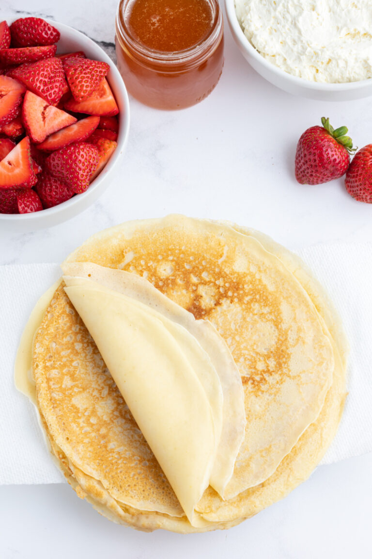 Strawberry Cream Cheese Crepes - Recipe Girl®