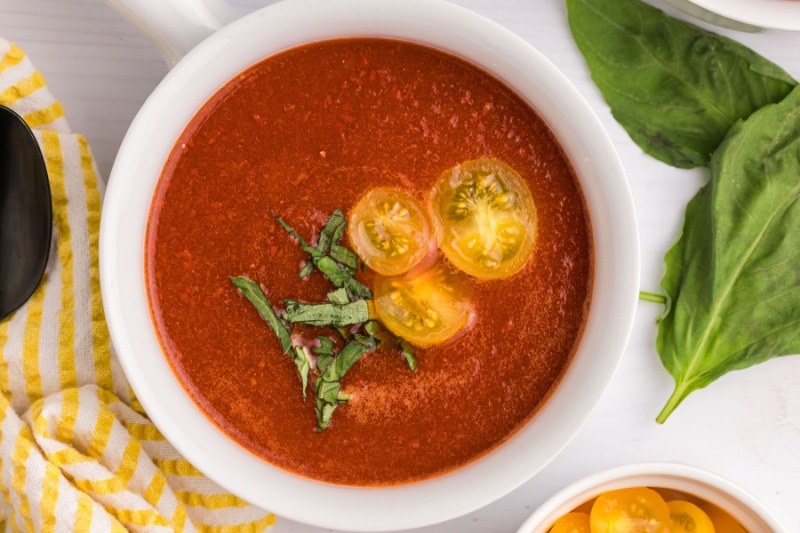 Chilled Tomato Soup - Recipe Girl®