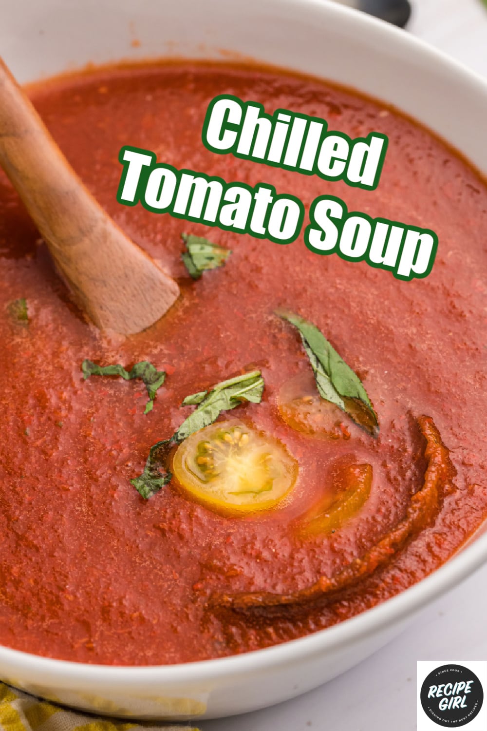 Chilled Tomato Soup - Recipe Girl®