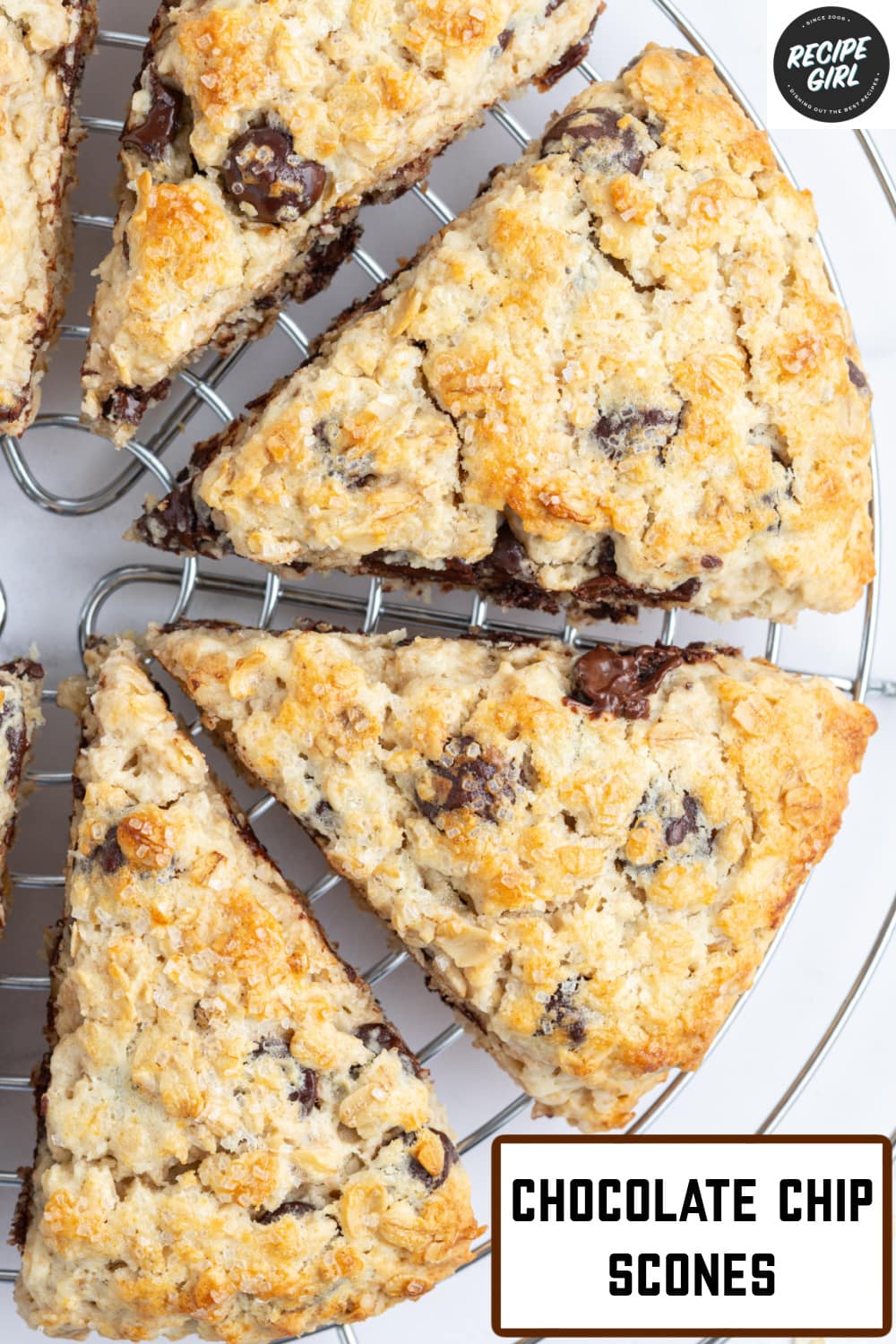 Chocolate Chip Scones - Recipe Girl®