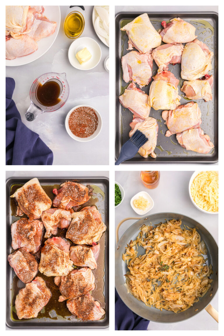 French Onion Sheet Pan Chicken - Recipe Girl®