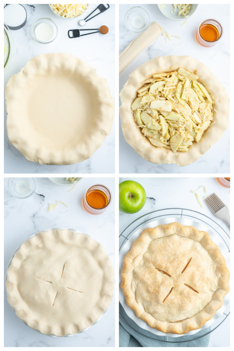Maple Apple Pie with Cheddar Cheese - Recipe Girl®