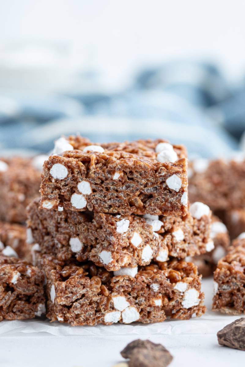 Hot Cocoa Rice Krispie Treats - Recipe Girl®